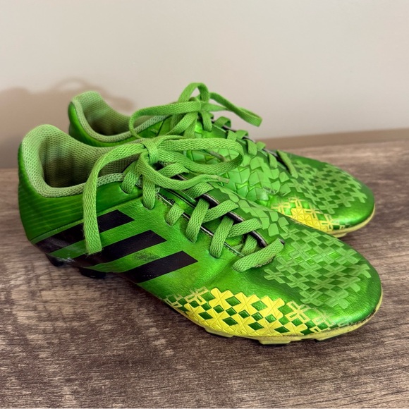 adidas | Shoes | Adidas Predator Soccer Cleats Youth Size 4 Green ...
